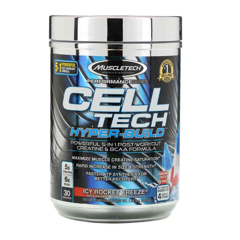 Creatina & BCAA MuscleTech Cell Tech Hyper Build 30 Serv.