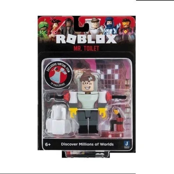 Roblox Mr Toilet Figura Articulada Colecconable Niños/niñas
