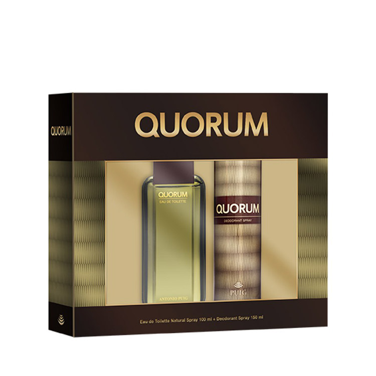 Quorum de Antonio Puig Gift Set para Caballero (2 piezas)