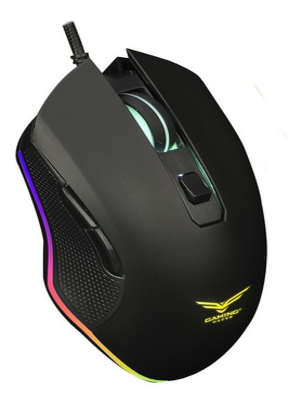 Mouse Gamer Pc Usb Rgb Ergonomico Alambrico Led Naceb