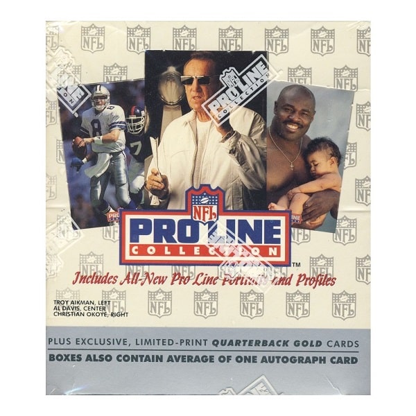 Caja con 36 Sobres de Nfl Pro-line Collection 1991-1992 (ORIGINAL)