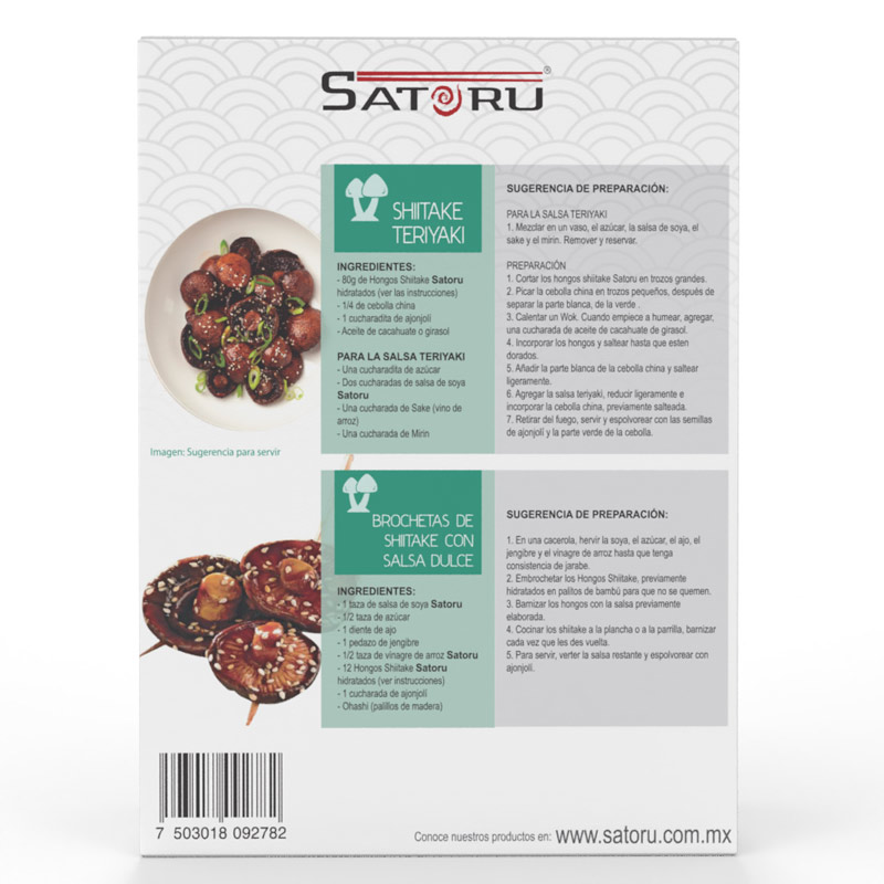 Hongo Shiitake 80 grs SATORU