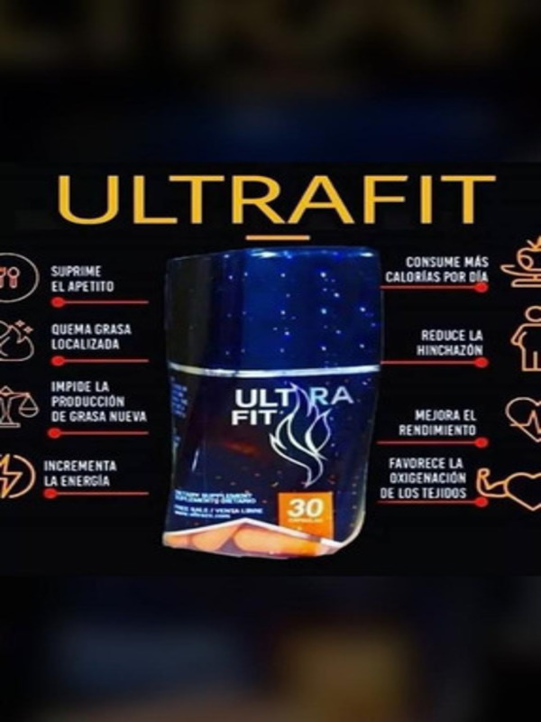 Pastillas Ultra Fit Cápsulas Suplemento Termogénico /aq