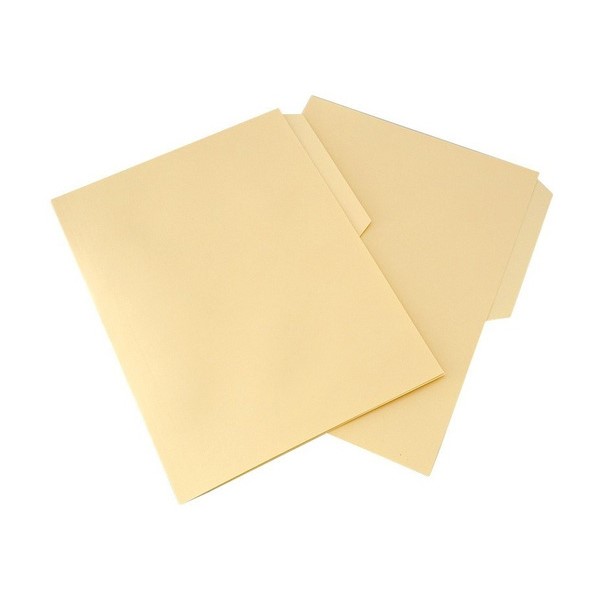 Folder Manila Tamaño Carta Oxford Tradicional 200 Piezas- Crema