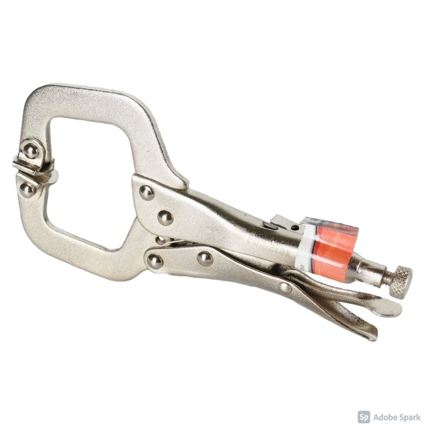 Pinza Presión Tipo C 9 Pulgadas Fumetax Herramienta Acero