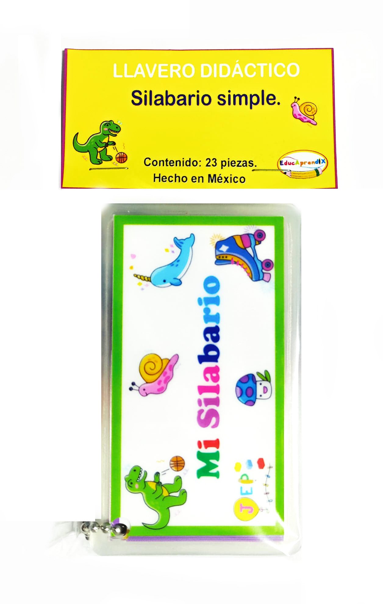Tarjetas Silabario Simple