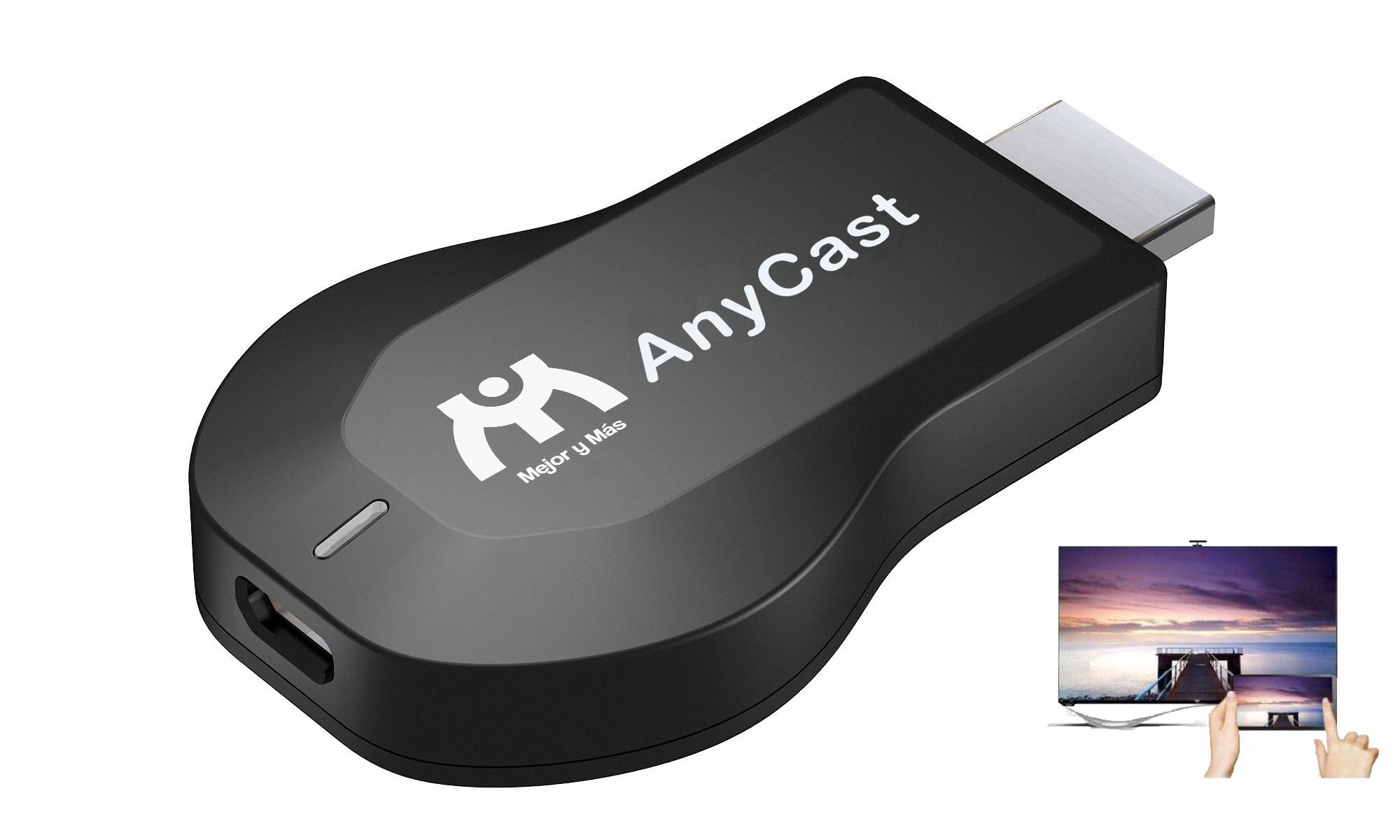 Mirascreen AnyCast M4 plus, Receptor display