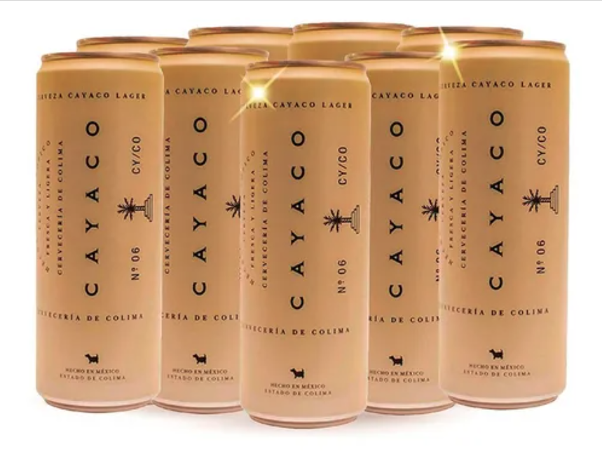 12 Pack Cervezal Cayaco Tropical Lager Lata 355ml C/u