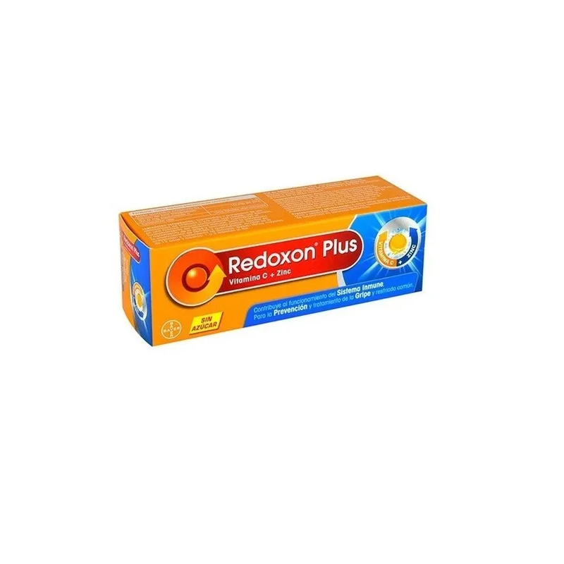 Pack Redoxon Plus Vit C + Zinc, 2 X 10 Tab Efervescentes C/u