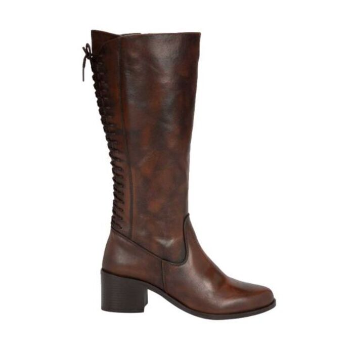 Bota para mujer, marca Thalia Sodi, para montar, color café 1010519