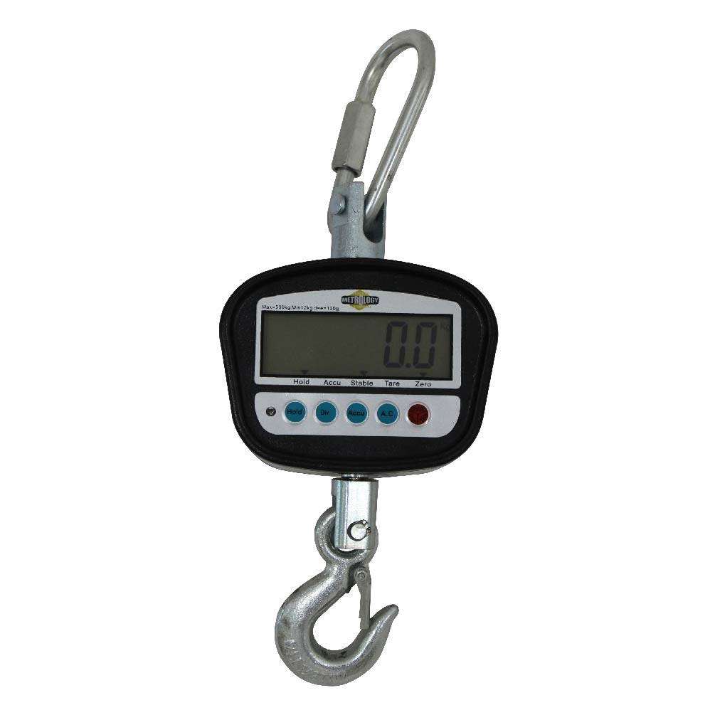 Bascula Digital Colgante 500 Kg Comercial / Industrial