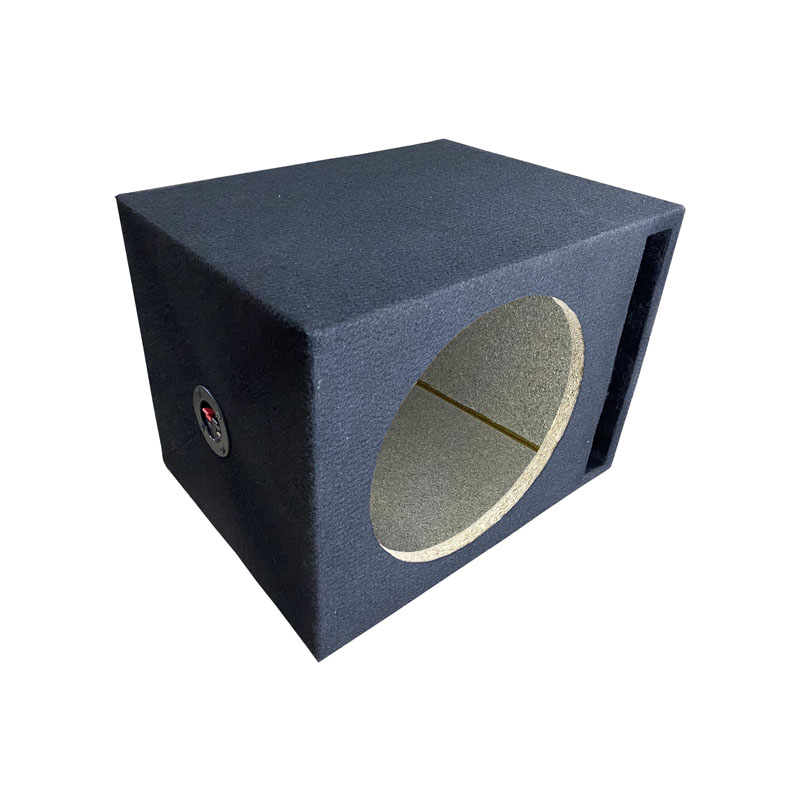 Cajon Subwoofer 12 Pulgadas Aglomerado Tapizado Port Laberinto