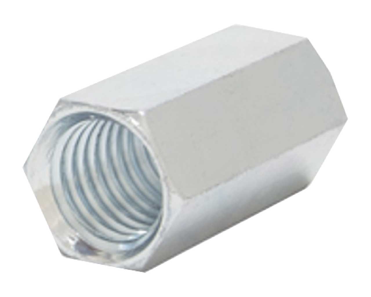 Cople hexagonal roscado cuerda máquina galvanizado de 7.9mm ( 5/16)