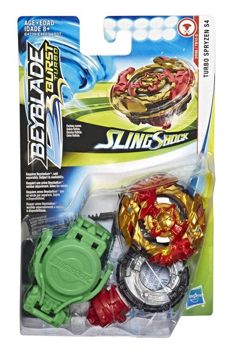 Beyblade Burst Turbo Slink Shock Turbo Spryzen S4 Hasbro