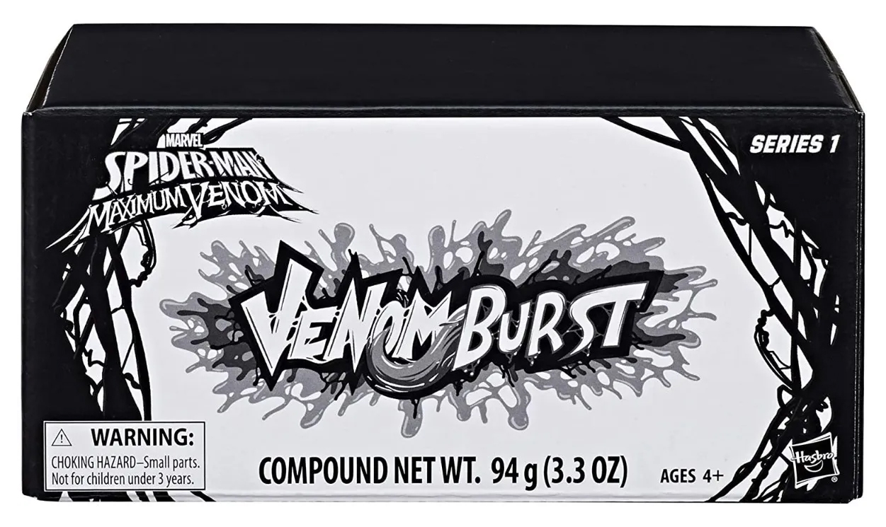 Spider Man Marvel Maximum Venom Burst 94 Gr Sorpresa Hasbro
