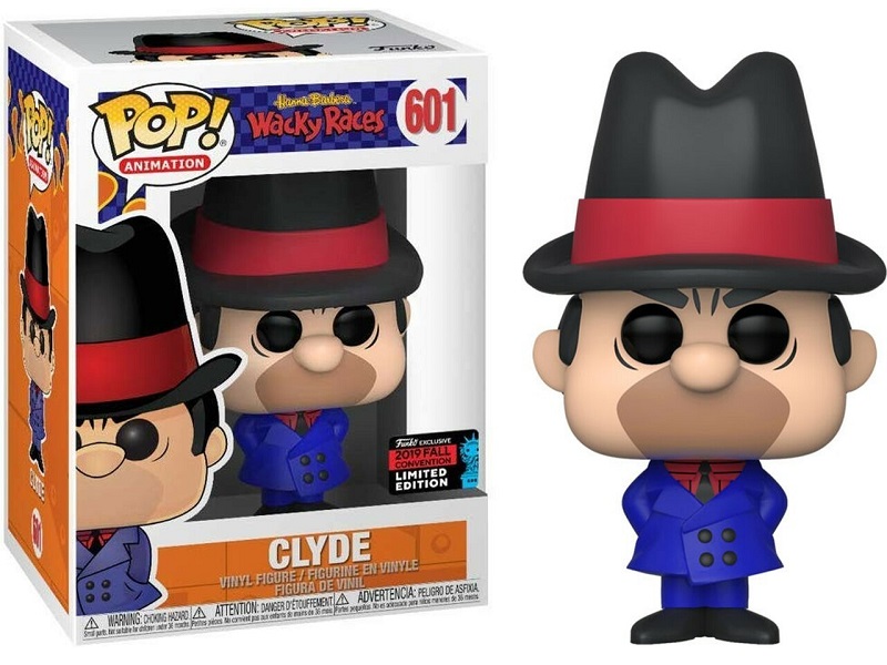 Funko Pop Figura Wacky Races Clyde 601 Limited
