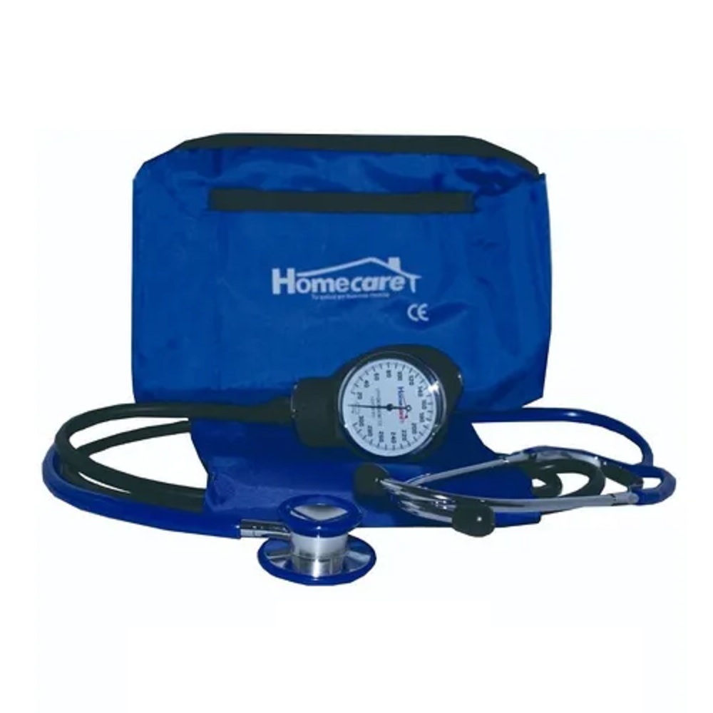 Kit Baumanómetro Aneroide Estetoscopio Duplex 2600 Homecare