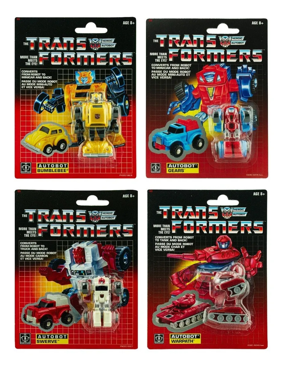 Transformers Heroic Autobot Pack 4 Figuras Hasbro
