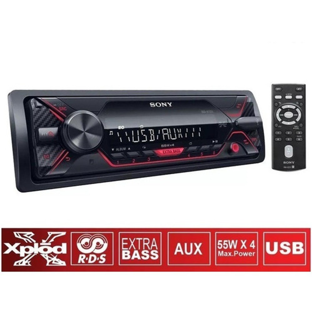 Autoestereo Sony Xplod Dsx-a110u Usb Aux Mp3 Mega Bass Am Fm