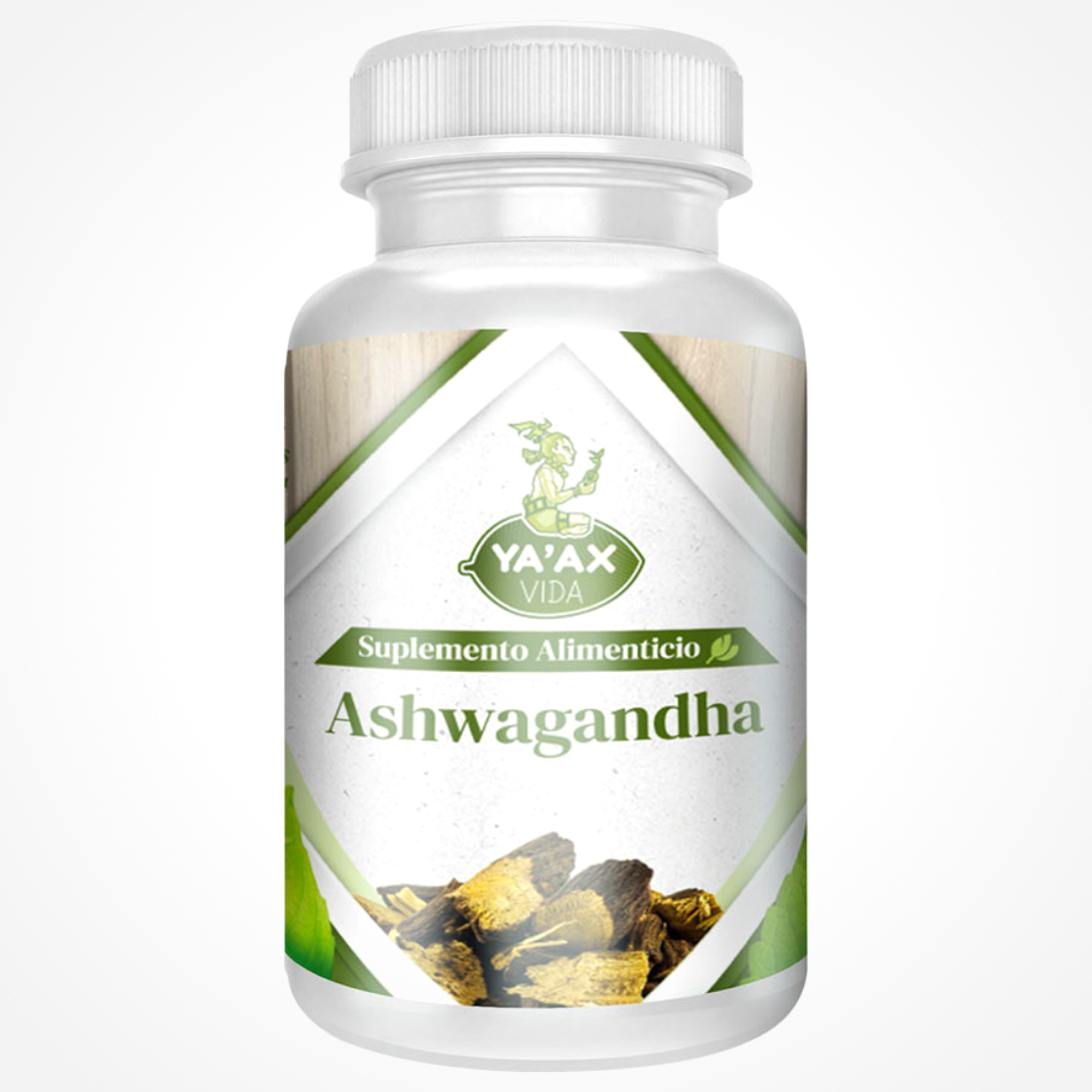 Ashwagandha 90 Capsulas 500 Mg Yaax Vida 100% Pura