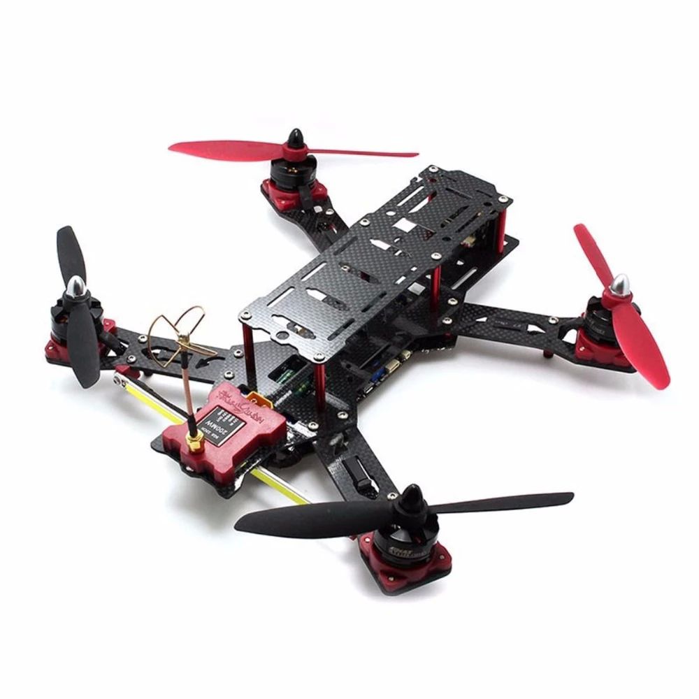 Drone Night Hawk Pro 280, Racer, Fibras de Vidrio y Carbono