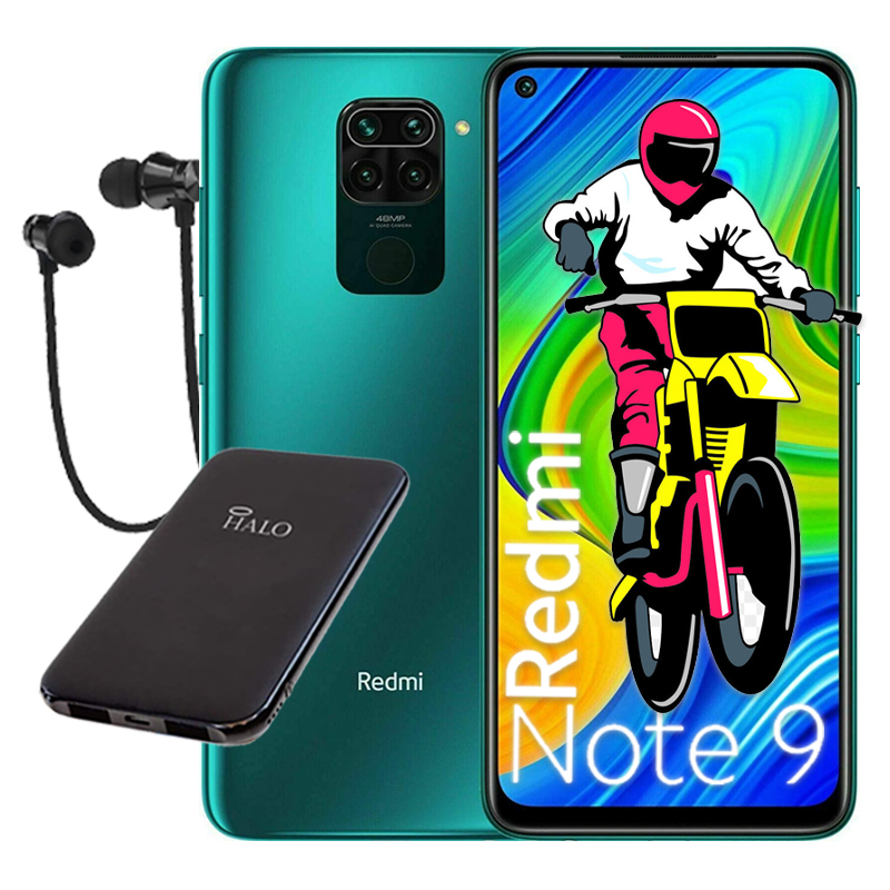 Celular Redmi NOTE 9 -128GB/4GB - Verde - Dual Sim + MicroSD 32gb ...