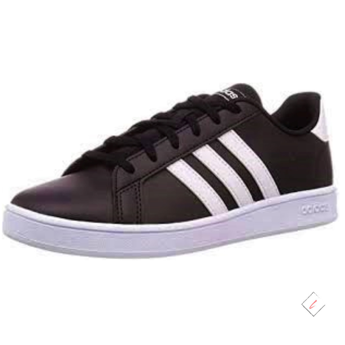 TENIS ADIDAS GRAND COURT NEGRO UNISEX ORIGINAL SKU: Ef0102