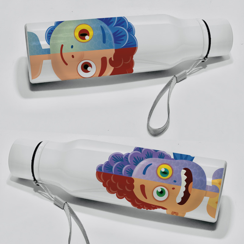 LUCA Botella de acero inoxidable 750 ml