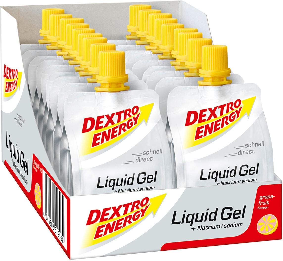Dextro Energy Liquid Gel 60ml, Gel Con Carbohidratos 18pz Toronja