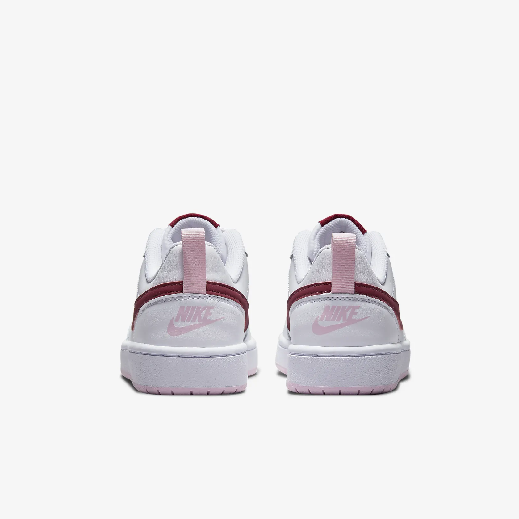 Tenis Nike Court Borough Blanco Vino de Dama