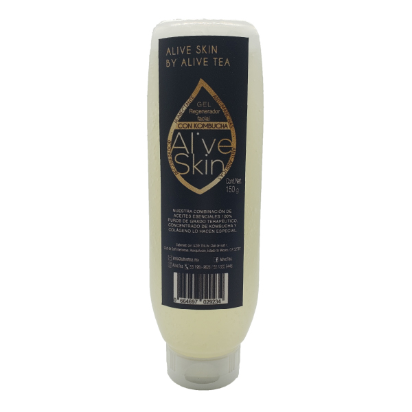 Alive Skin Kit cuidado facial 100% natural con KOMBUCHA, aceites ...