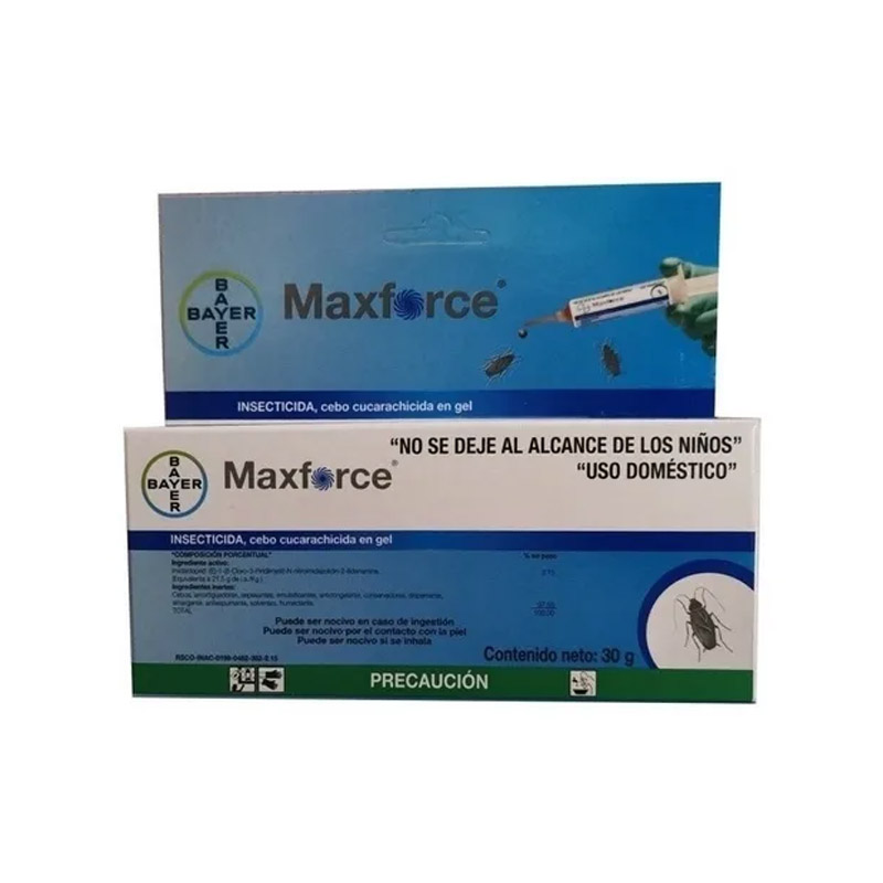 Pack 5 Maxforce Gel 30 Gr. Bayer
