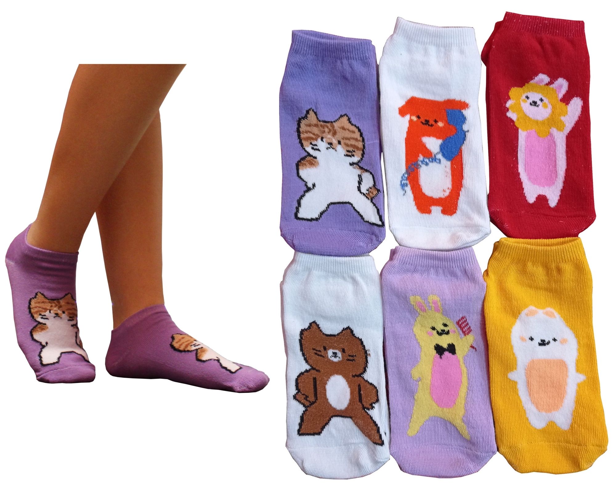 Tines De Animalitos Dama 12 Pares