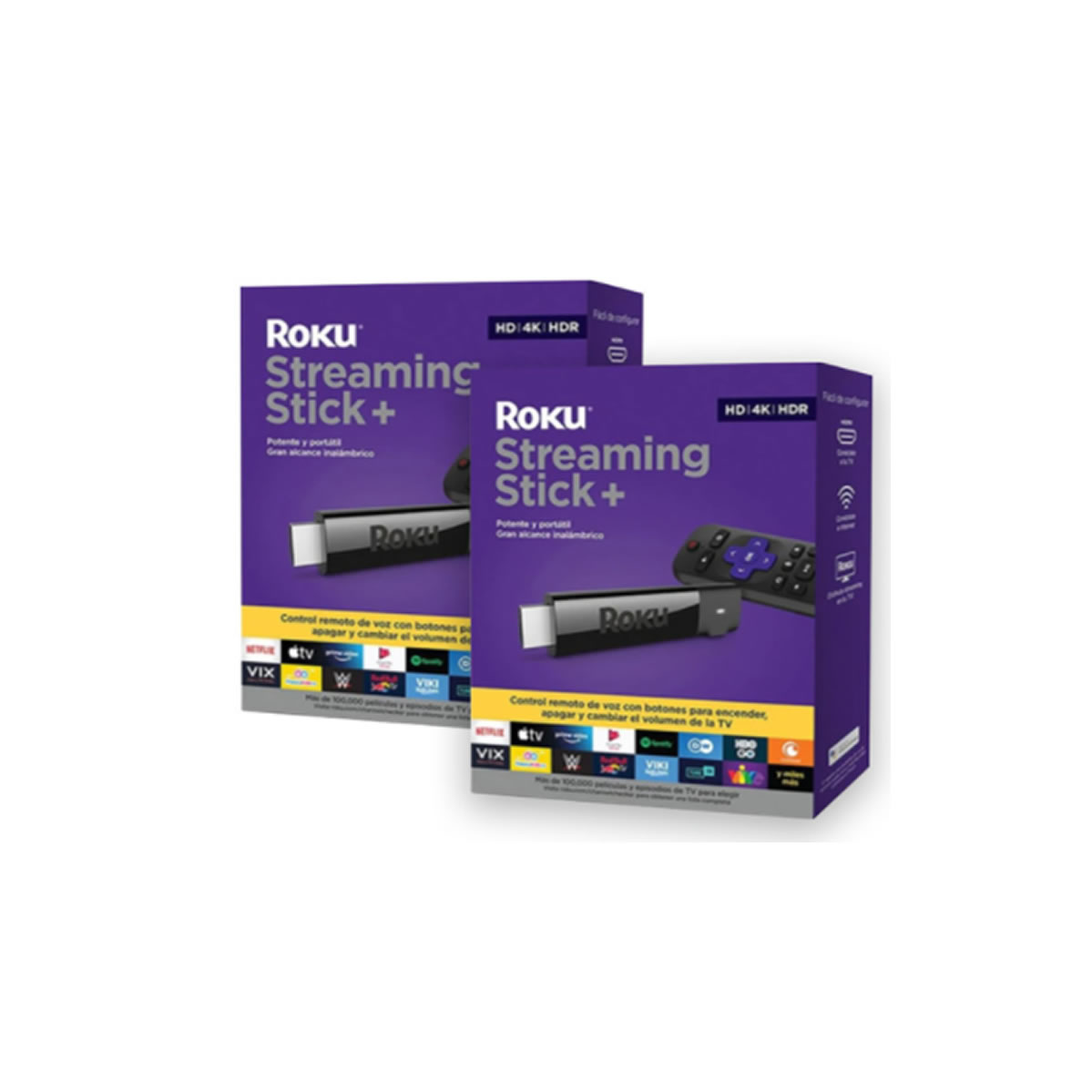 Roku Streaming Stick+ 2 Pack