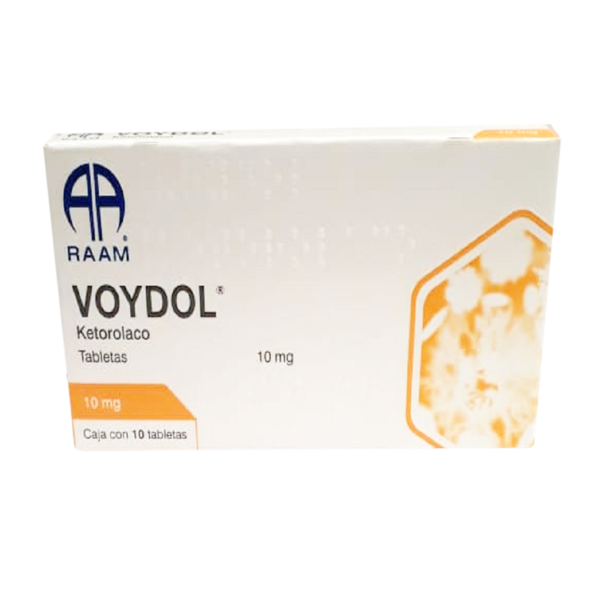 VOYDOL Ketorolaco 10mg -- 10 tabletas