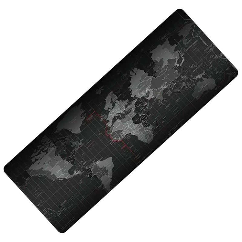 Mousepad Gamer mapa del mundo Para Teclado y Mouse