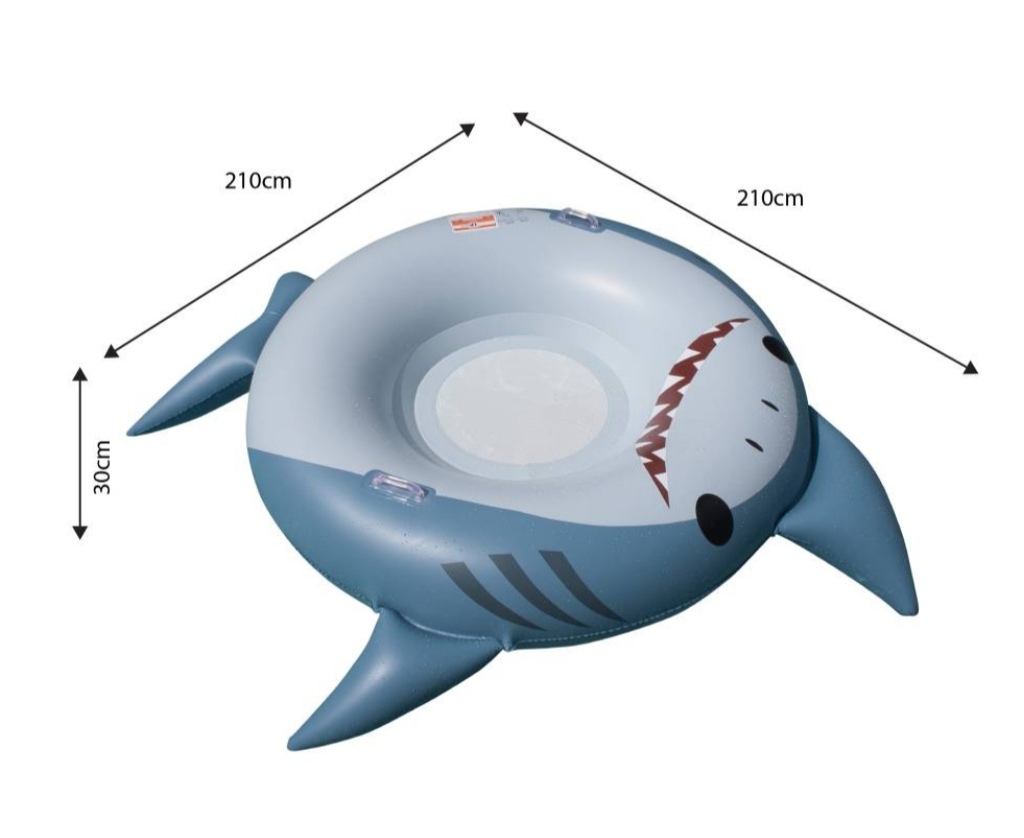 Flotador Inflable Gigante De Tiburon