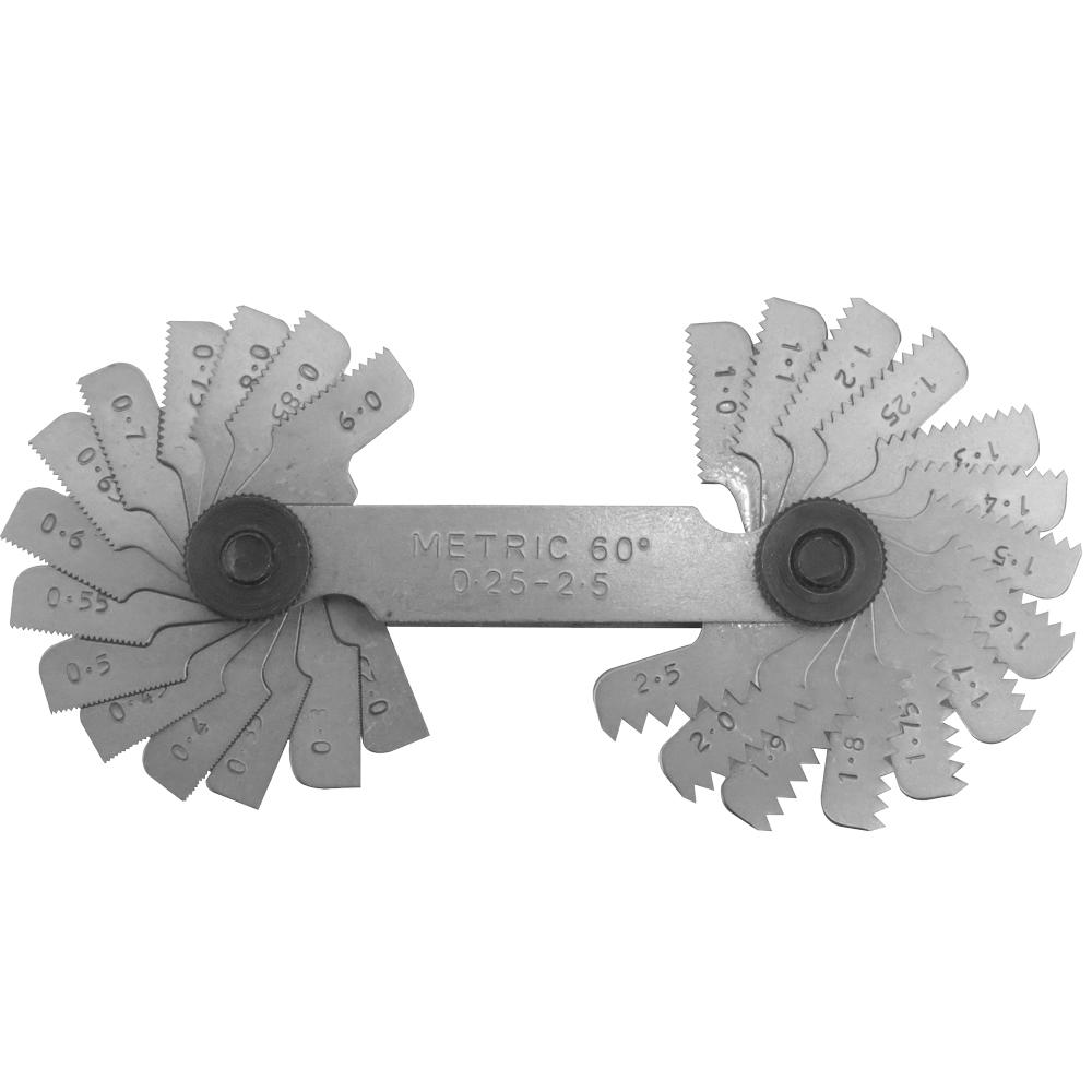 Calibrador De Roscas 52 Hojas Std Y Mm S-473