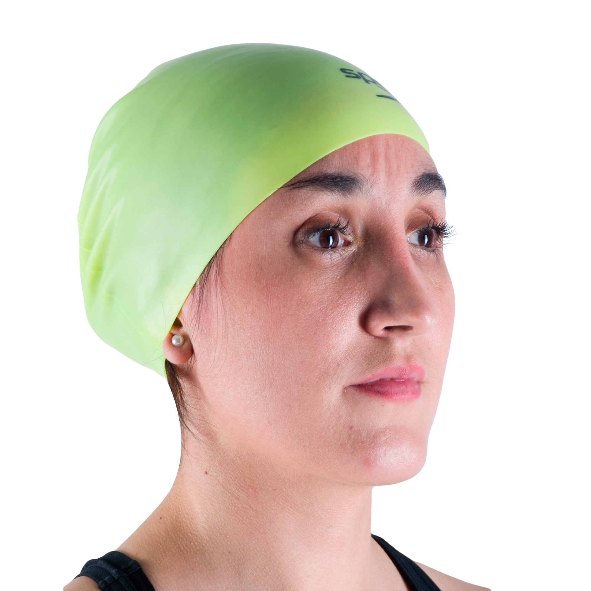 Gorra SPEEDO Unisex ELASTOMERIC SOLID Blanco