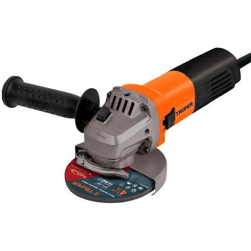 Esmeriladora Angular de 4 1/2 Profesional Truper de 700W ESMA-4-1/2A12 ...