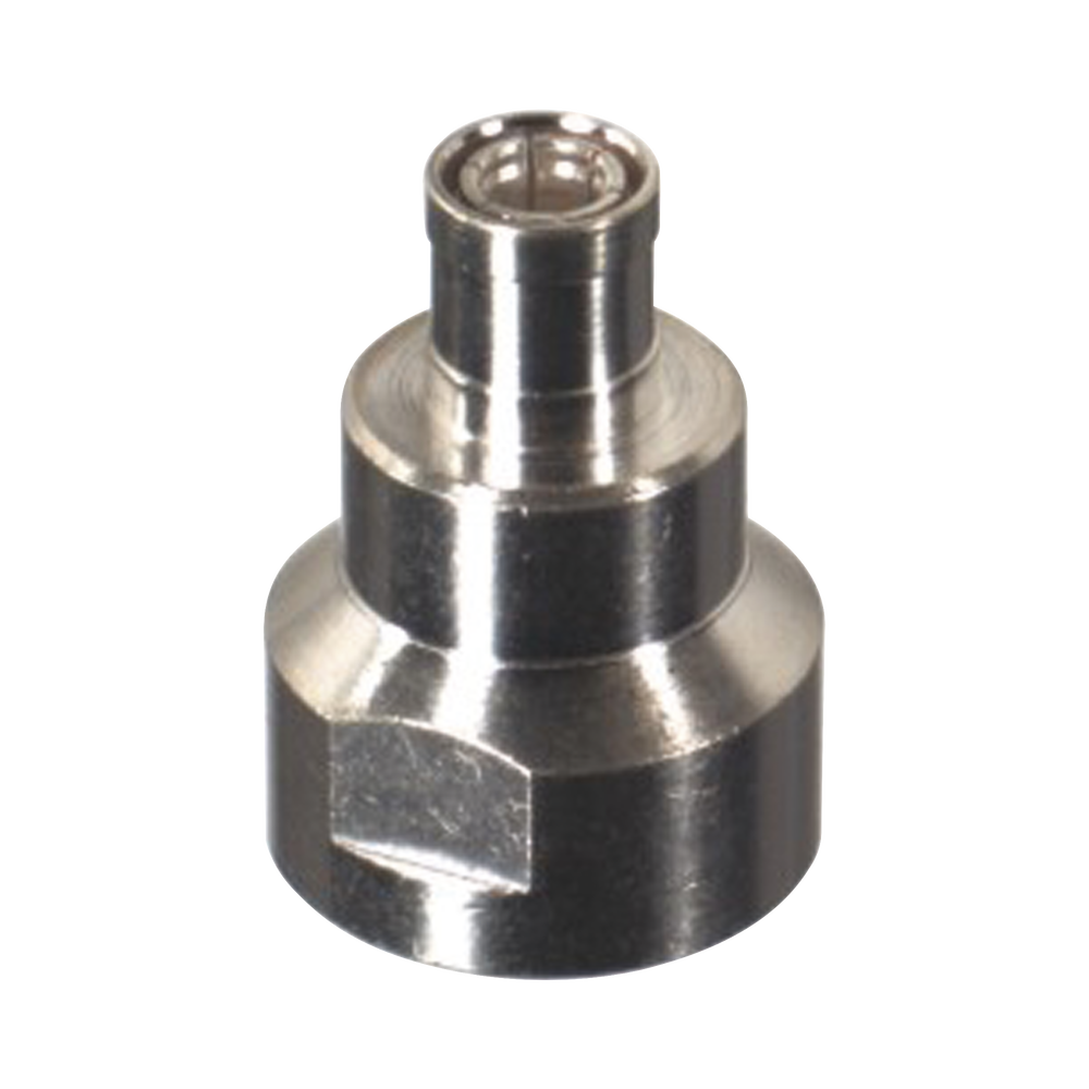 Adaptador UNIDAPT Hembra a Conector SMB Plug (Pin Hembra), Plata / Oro ...