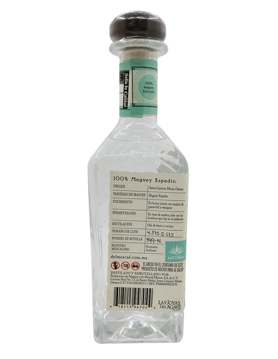 DON AMADO MEZCAL ARTESANAL RUSTICO BLANCO 750ML