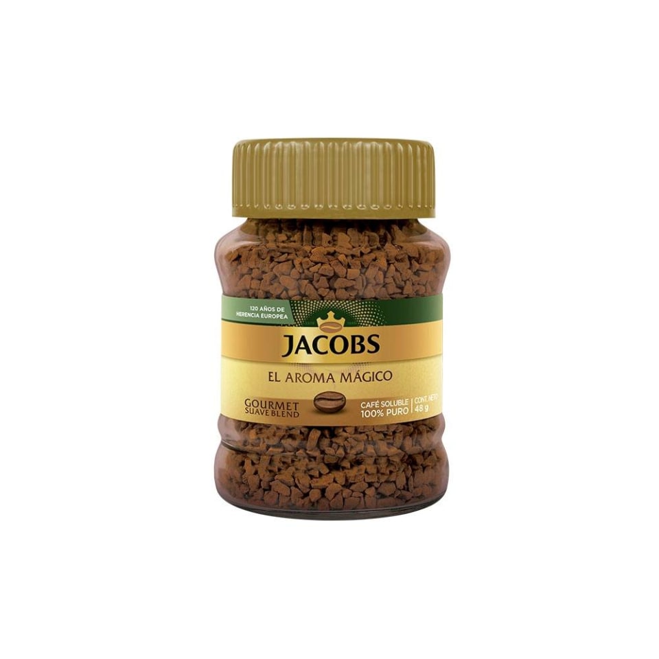 CAFÉ JACOBS DE 48 GRS SOLUBLE - CAJA CON 12 PIEZAS- ES