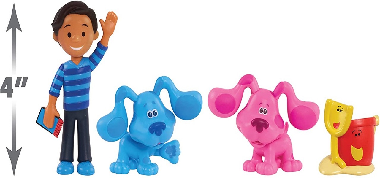 Set De Figuras Coleccionables Pistas De Blue Varios Muñecos Diversión ...