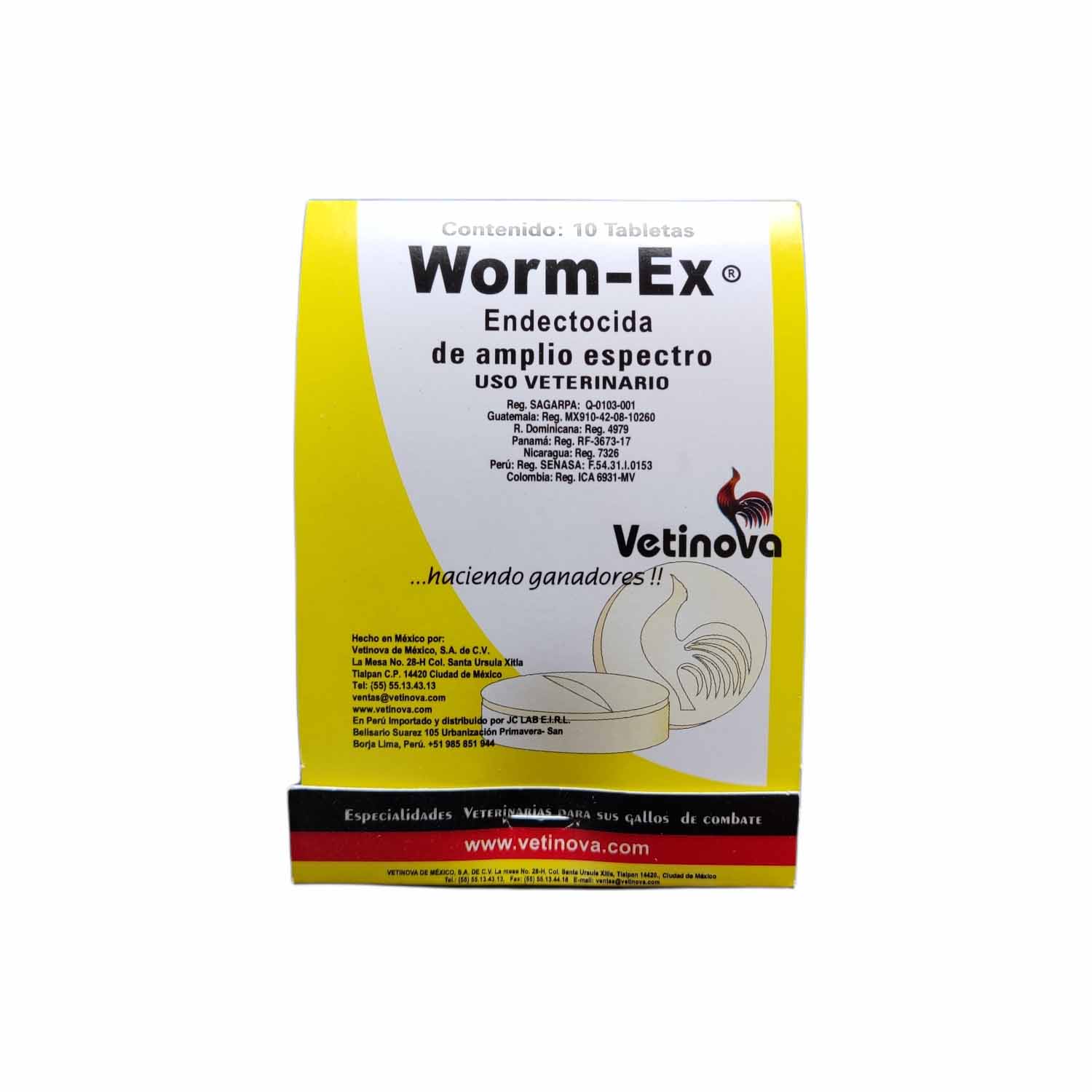 Worm Ex 10 Tabs