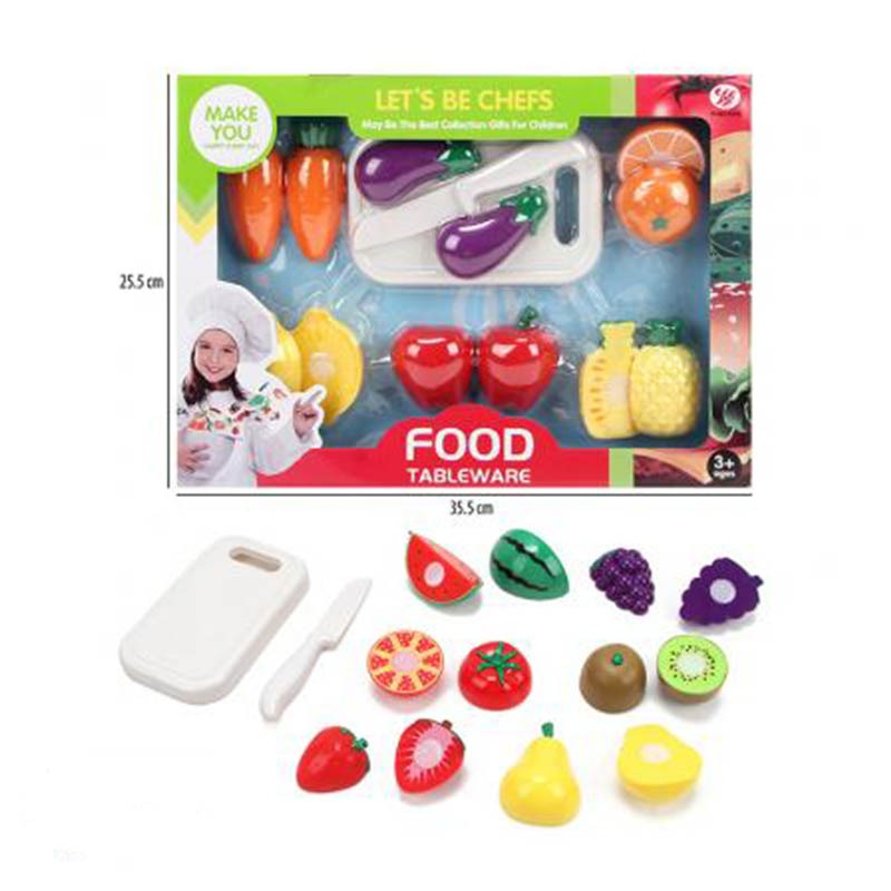 Frutas y verduras con velcro