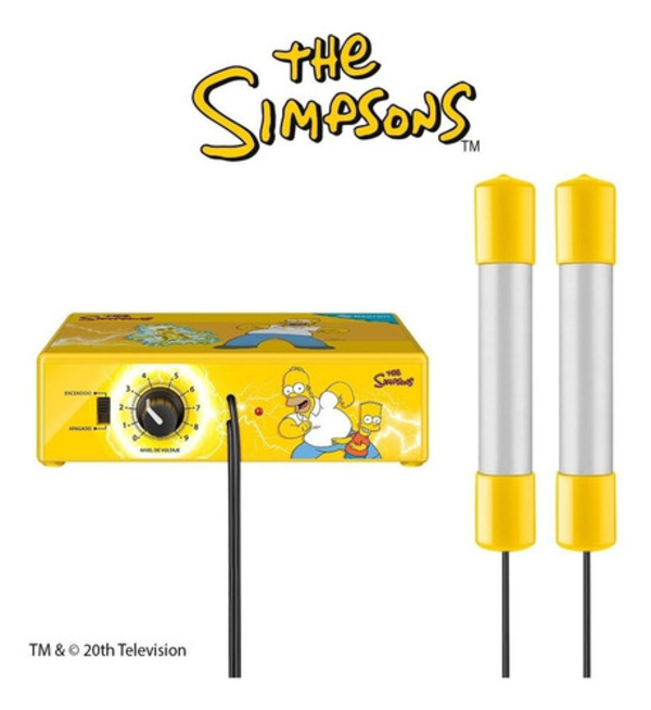 Caja De Toques Electricos de los Simpson Armada Lista Para Usar