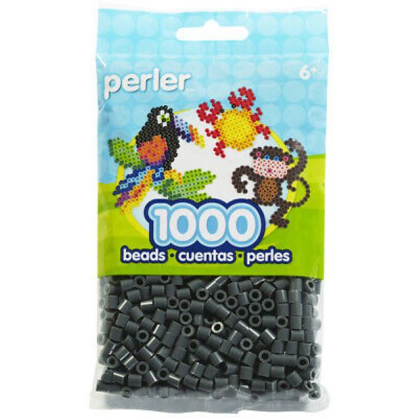 Perler beads 1000 gris obscuro