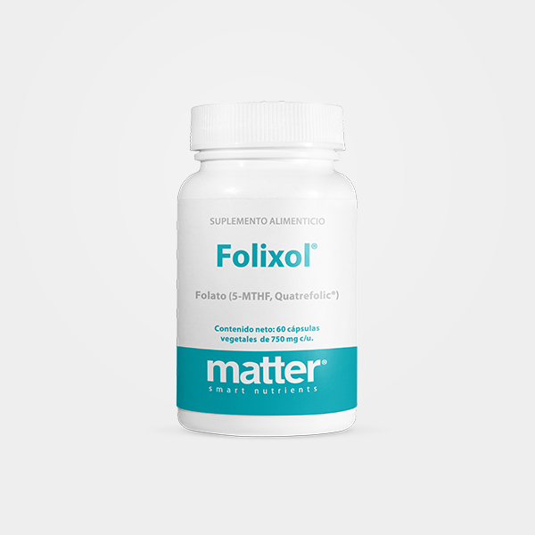 Folato 60 cápsulas Folixol Matter