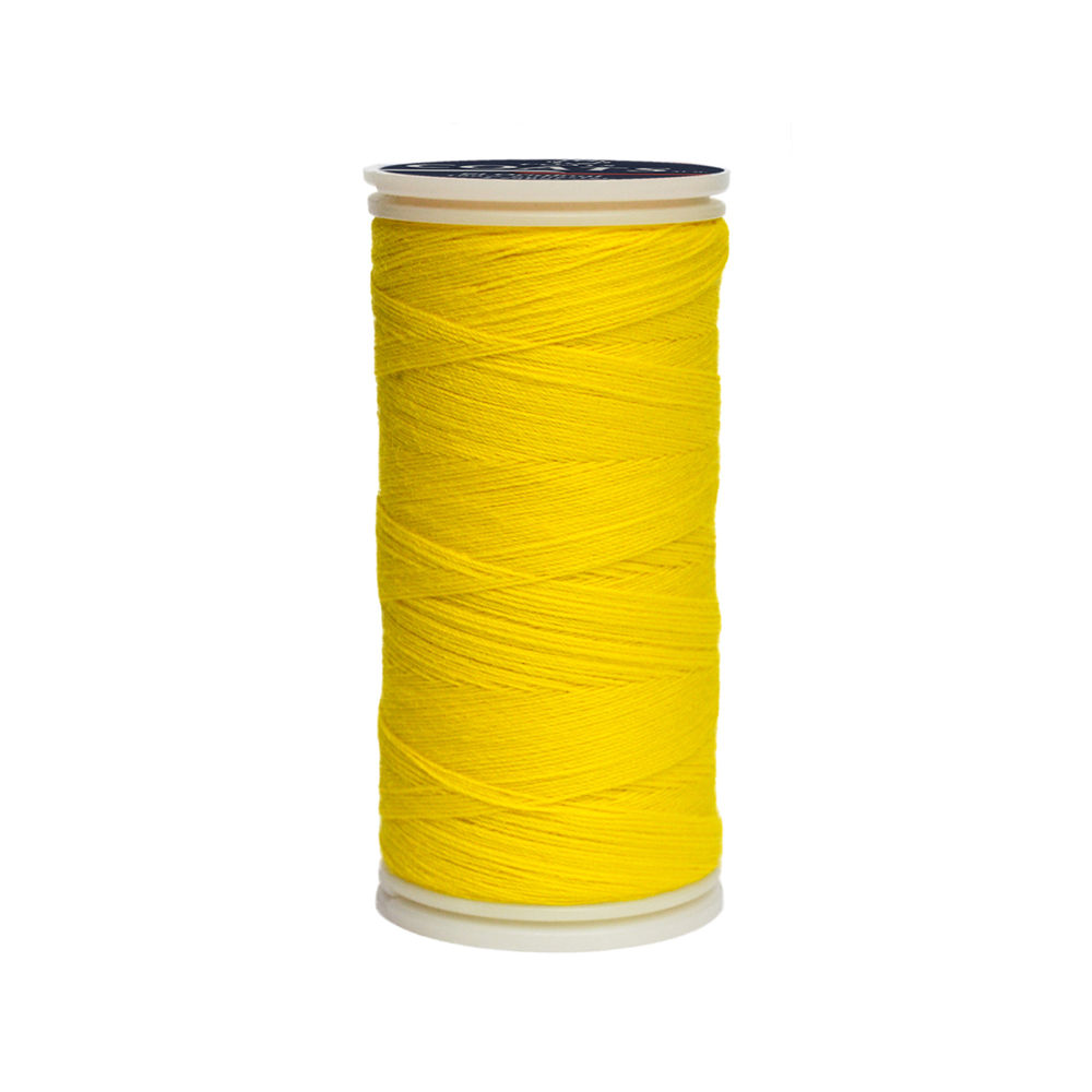 Caja 12 Pzas Hilo Poliéster Liso 3 Cabos Fibra Corta Coats
